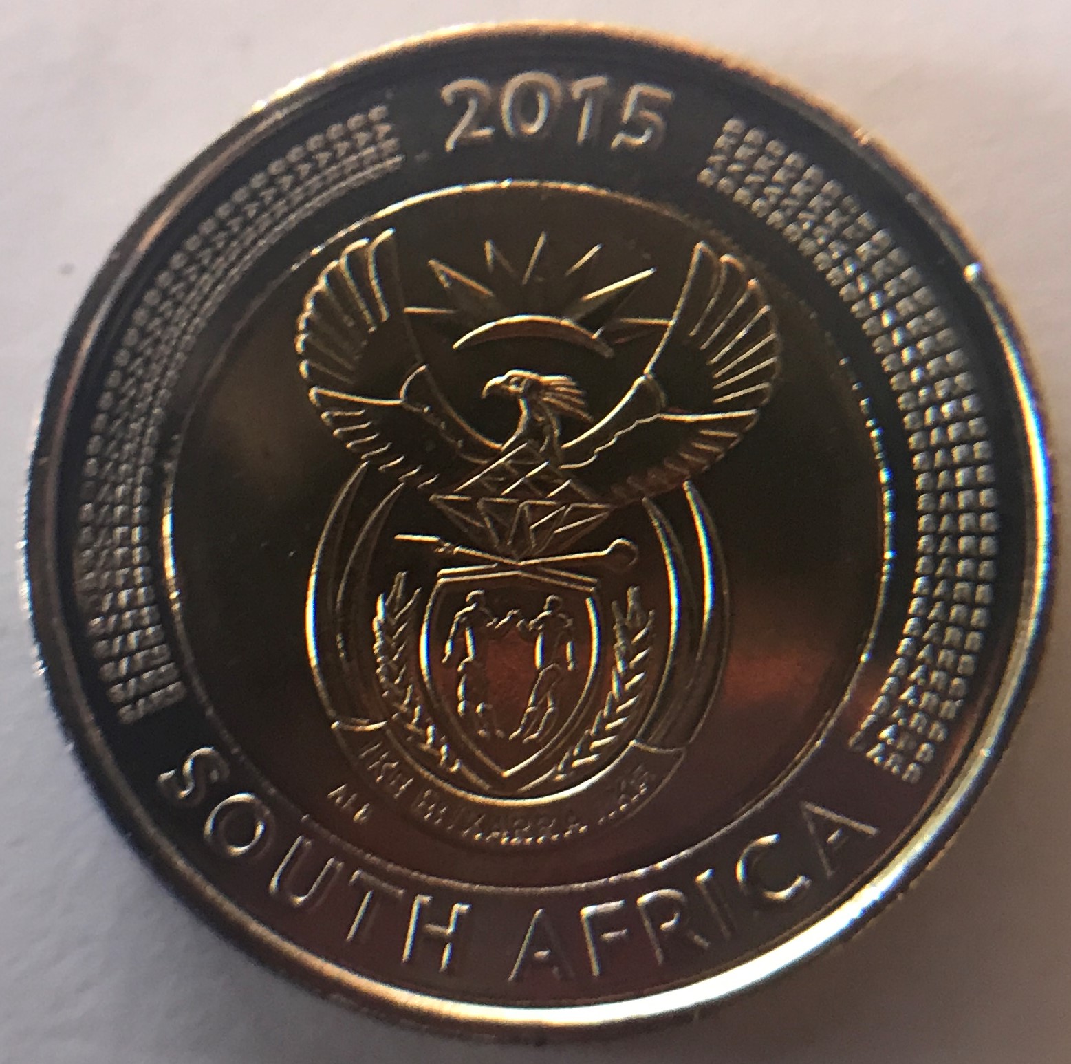 2015 Griqua Town celebration R5 coin - new - unc